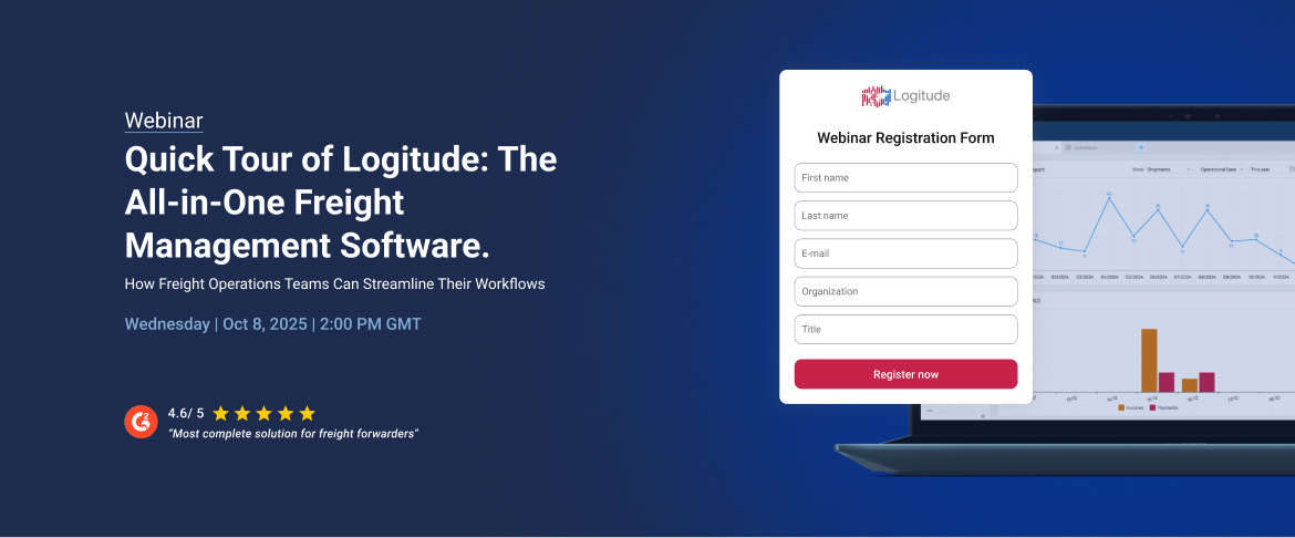 Quick Tour of Logitude Webinar: The All-in-One Freight Management Software - Logitude World
